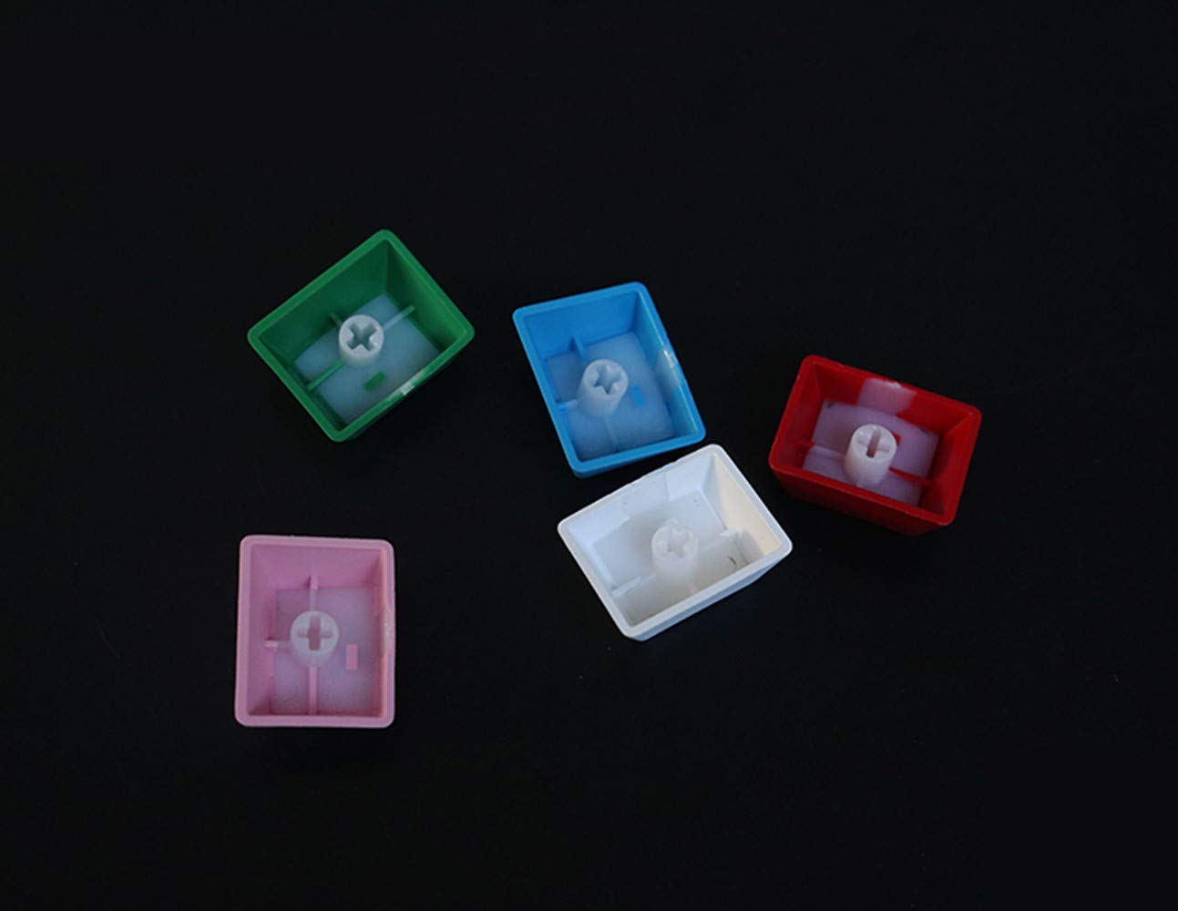 8 Keys PBT Backlit Translucent Keycap Doubleshot OEM Profile for Corsair Strtafe K70 RGB K65 k68 K95 Platinum G710 Gaming Mechanical Keyboards (Black)