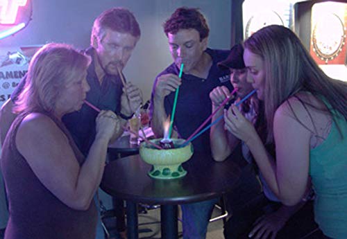 17 Inch Mammoth Bendy Straws - ASSORTED NEON (Pack of 200) (2)