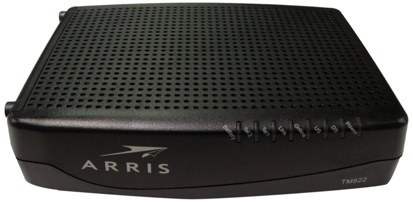 Arris TM822 (Series - TM822A) Touchstone Docsis 3.0 8x4 Ultra-High Speed Telephony Modem (Renewed)