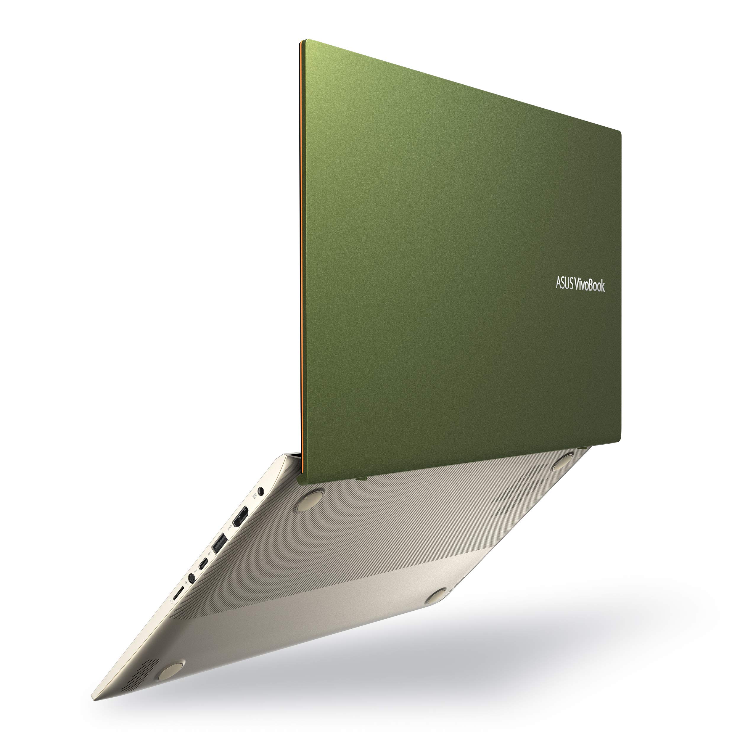 ASUS VivoBook S15 S532 Thin & Light Laptop, 15.6” FHD, Intel Core i5-10210U CPU, 8GB DDR4 RAM, 512GB PCIe SSD, Windows 10 Home, IR camera, S532FA-DH55-GN, Moss Green-Metal