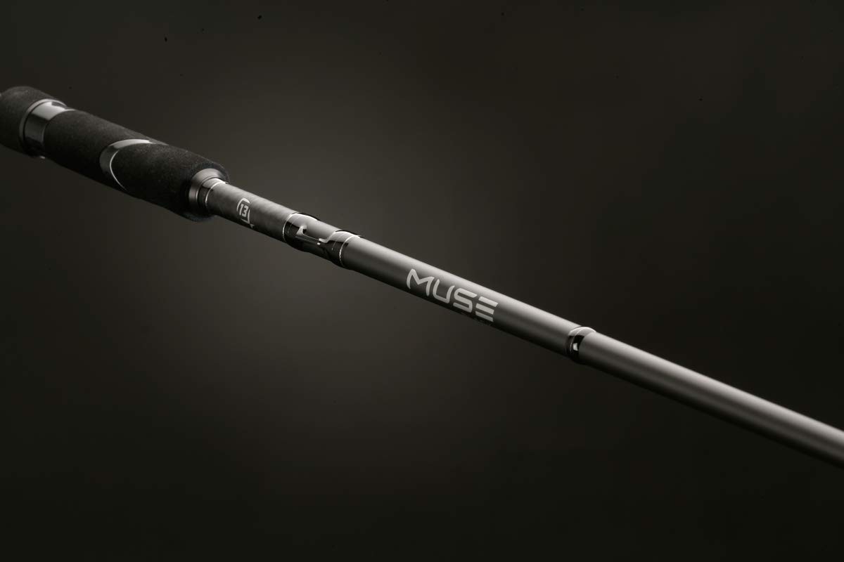 13 FISHING - Muse Black - 6'7" M Spinning Rod - MBS67M