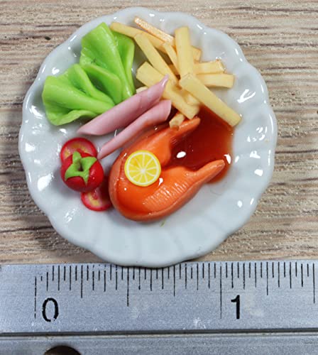 5 Mix Dollhouse Miniatures Food,Tiny Food,Dollhouse Miniatures