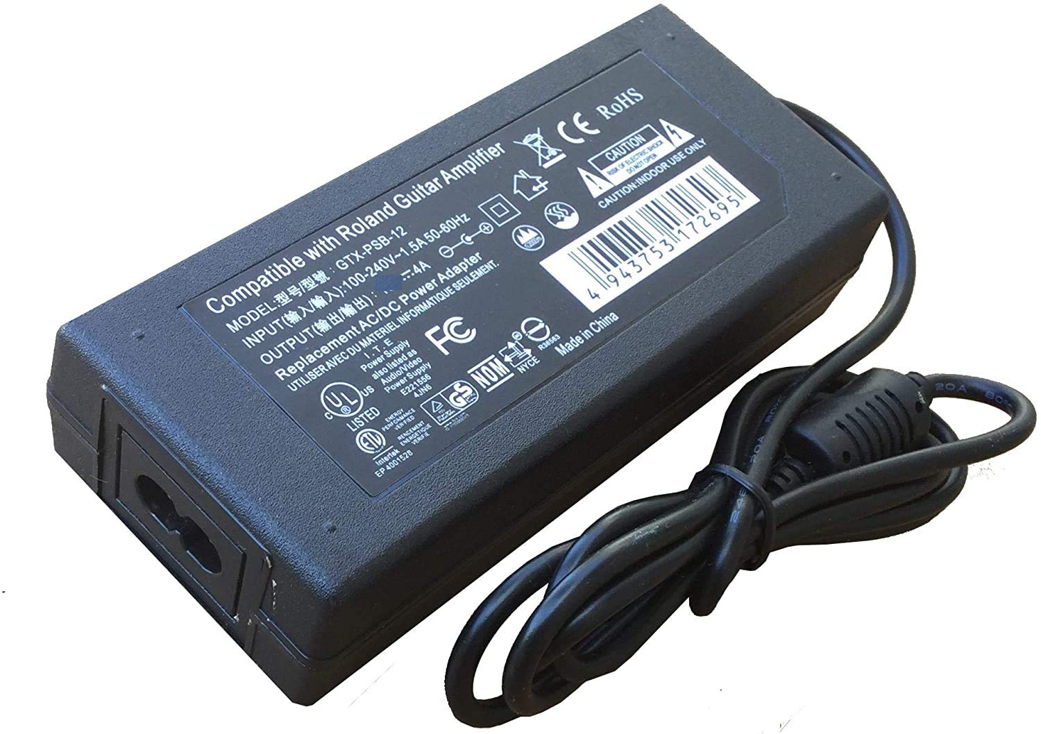 AC Adapter Compatible with Boss Katana Air Guitar Amp