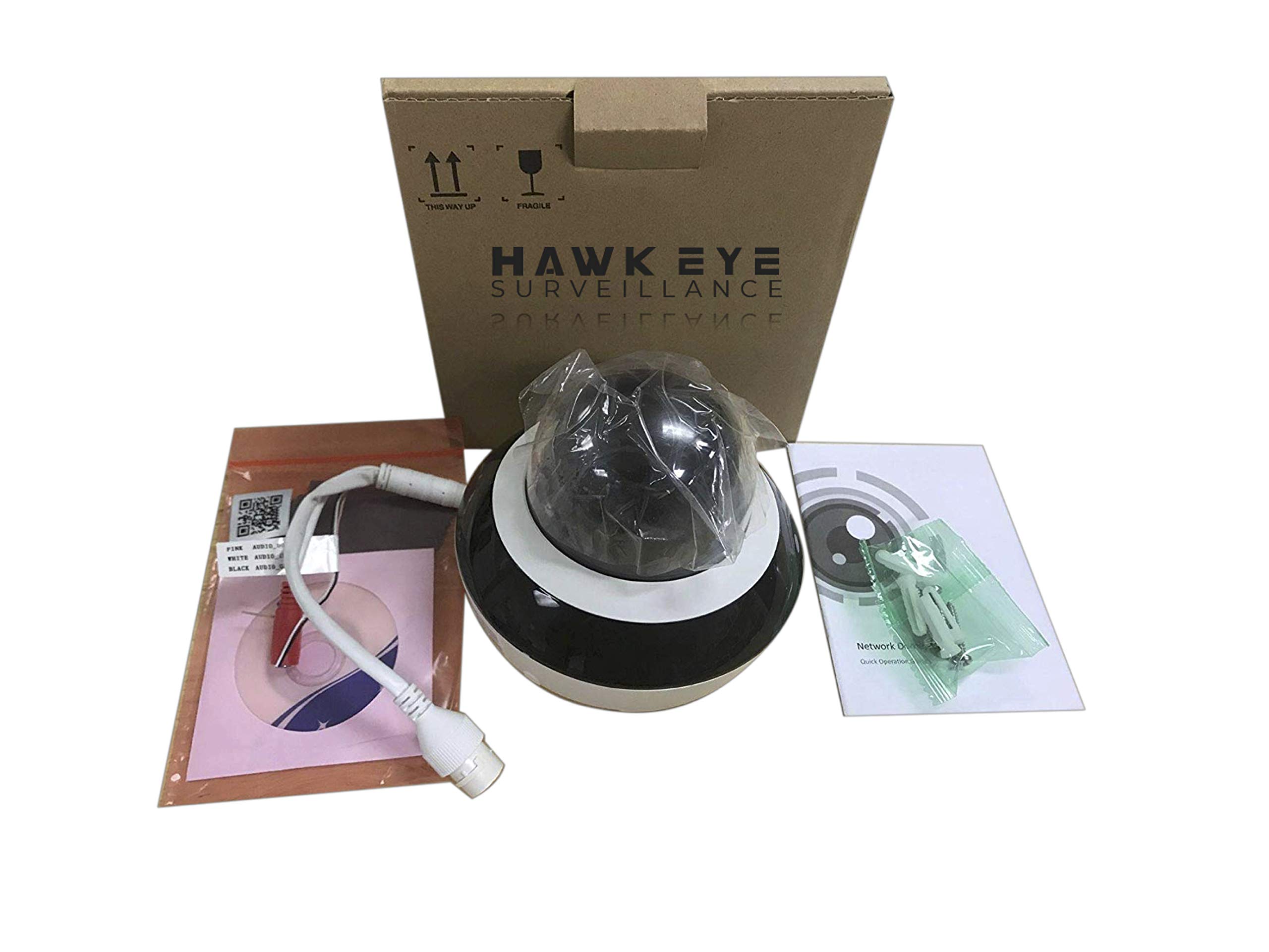 4MP PoE Mini PTZ Camera - Compatible with Hikvision DS-2DE2A404IW-DE3 Pan Tilt 2.8mm~12mm 4X Optical Zoom Indoor and Outdoor IR Audio Alarm in and Out H.265+