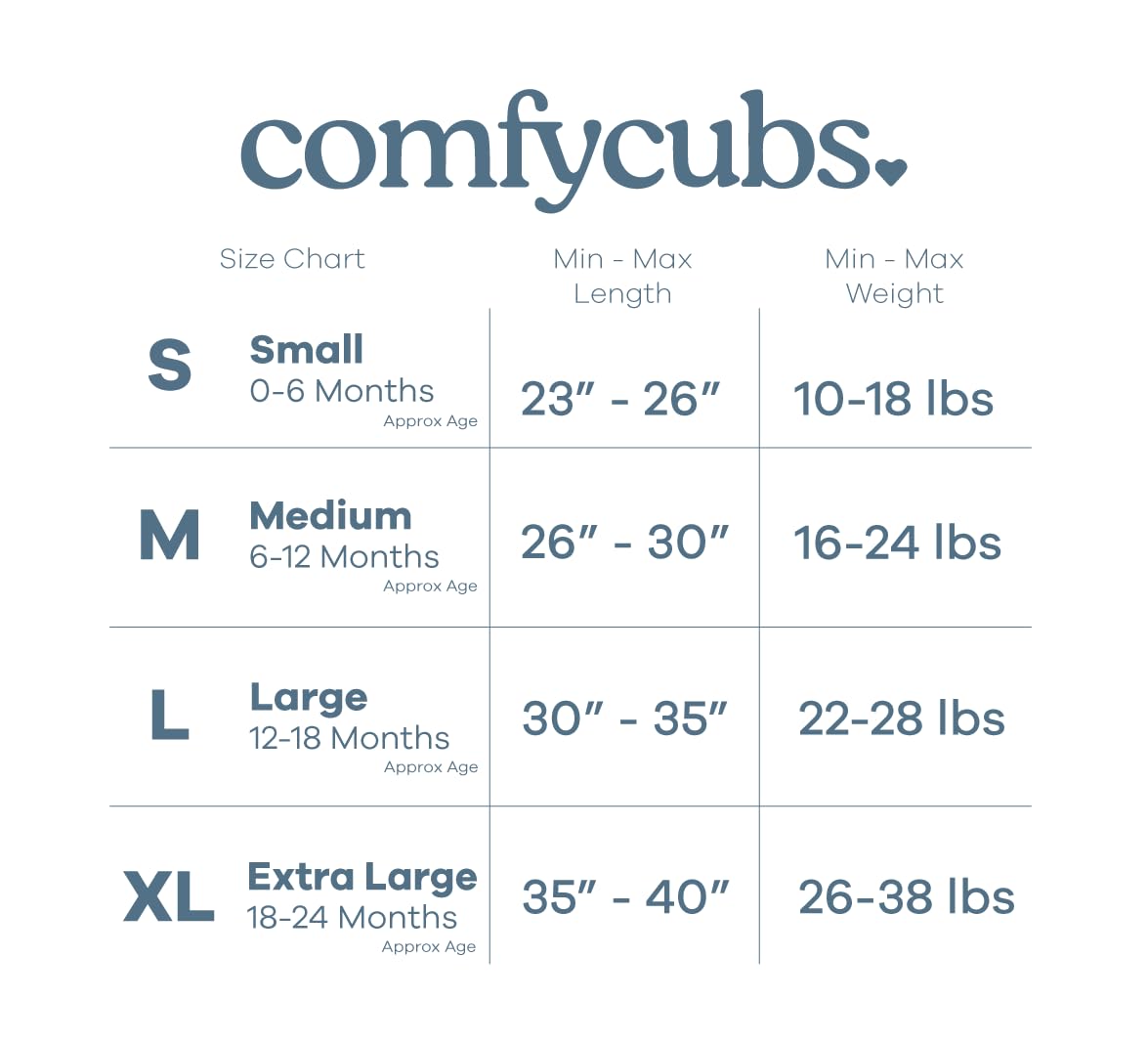 Comfy Cubs Baby Sleep Sack 6-12 Months, Medium - Soft 100% Cotton Wearable Blanket for Babies & Toddlers - Breathable Sleeveless Sleep Bag for Baby with Covered Zipper - Grey