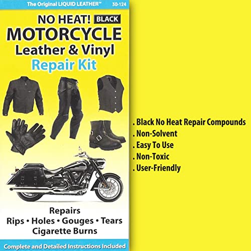 All Black Leather Repair Kit