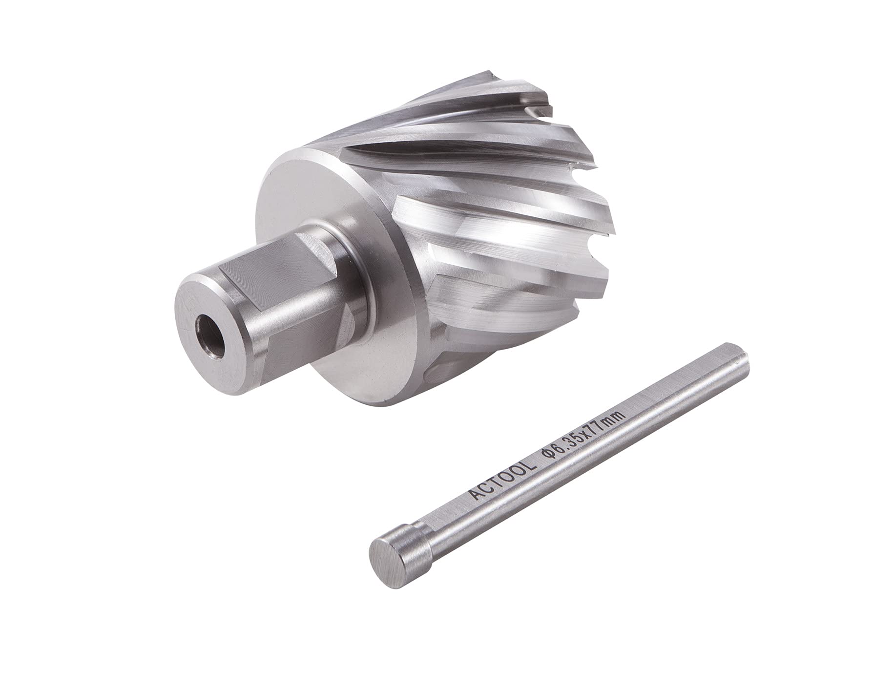 ACTOOL 1-5/8" Diameter × 1" Depth of Cut HSS ANNULAR Cutter with 3/4'' Weldon Shank