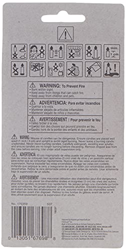 Amscan #8 Large Glitter Birthday Candle | Caribbean Blue | Party Supply | 1 piece
