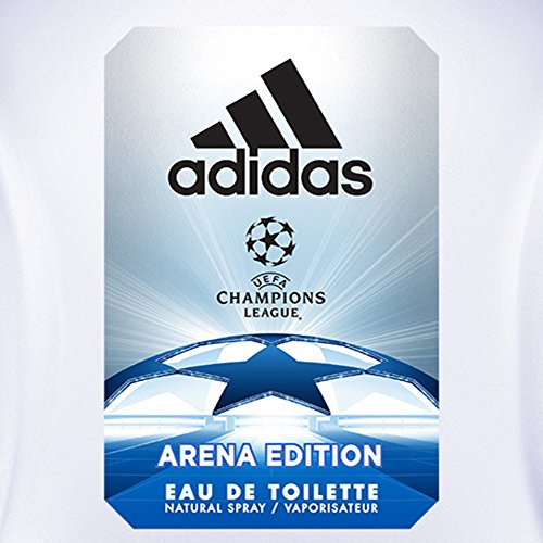 Adidas UEFA Champions League Arena Edition Eau de Toilette Spray for Men, 3.4 Ounce