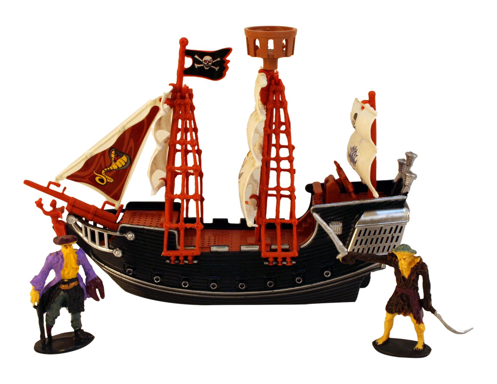 A to Z 02826 Pirate Ship with Figures