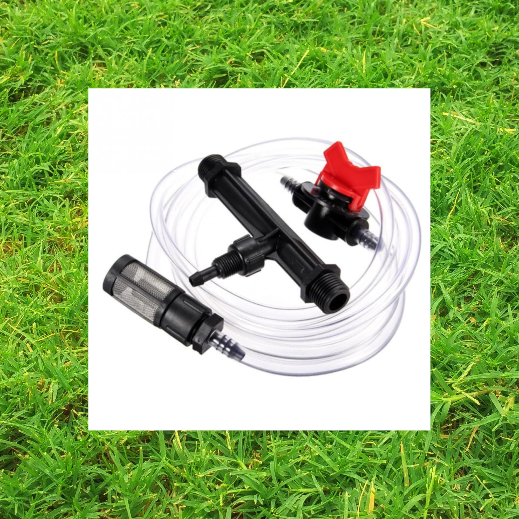 Actopus 1/2 Inch Irrigation Venturi Fertilizer Kit Mixer Injectors Tube Switch Filter