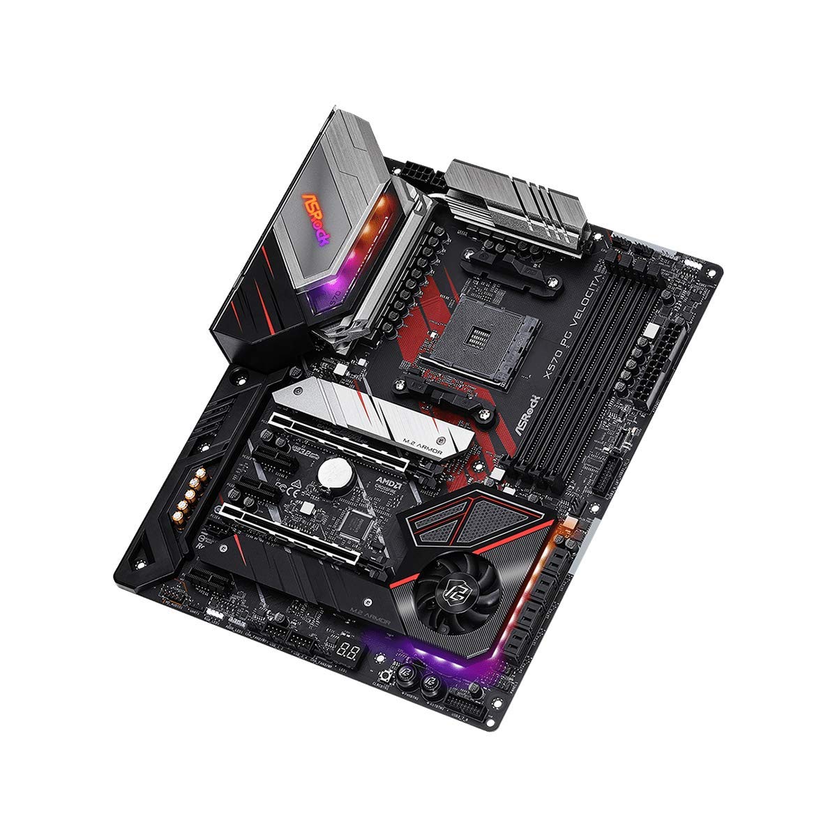 ASRock X570 PG Velocita AM4 AMD X570 SATA 6Gb/s ATX AMD Motherboard