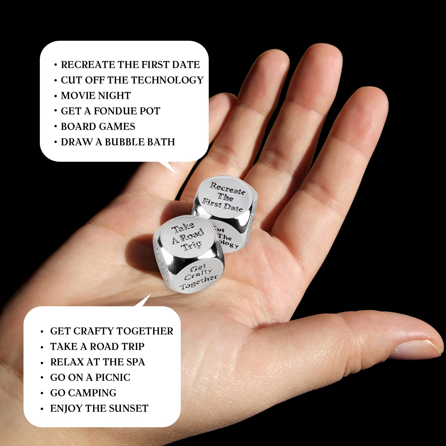 4th Anniversary Dice,4th Wedding Anniversary Dice for Couples,4 Years Anniversary Date Night Dice Gift,4 Years Anniversary for Her,4th Anniversary for Husband,4th Anniversary