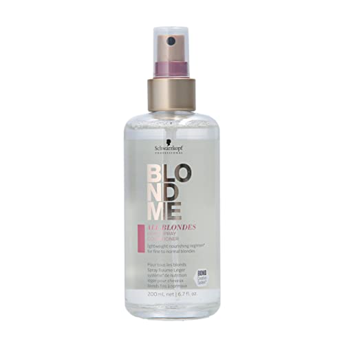 BlondMe All Blondes Light Spray Conditioner 6.76 Fl Oz – Detangles and Softens Fine to Normal Blonde Hair