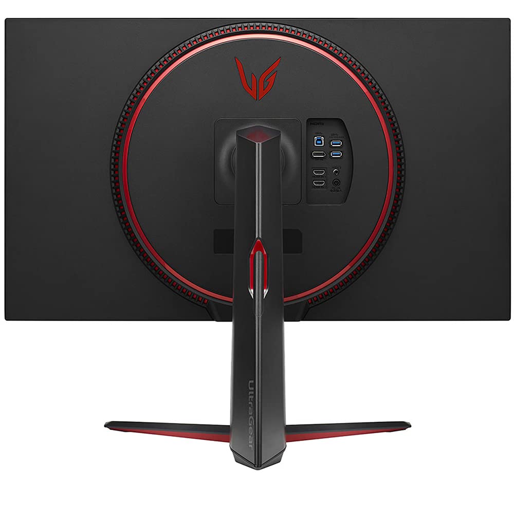 LG 32GP850-B 32 inch Ultragear QHD Nano IPS 165Hz HDR Monitor + G-SYNC Compatibility Bundle with Deco Gear HDMI Cable 2 Pack + Gamer Surface Mousepad + Screen Cloth