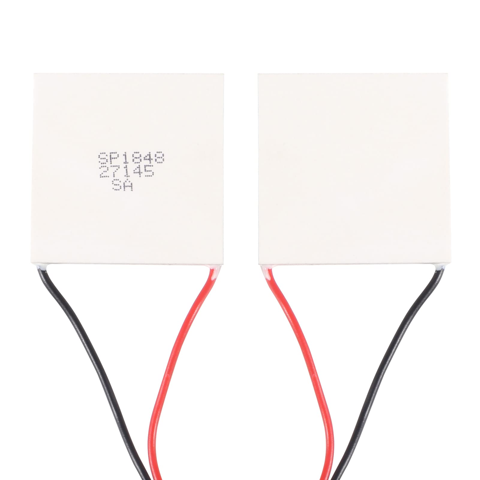 6PCS SP1848-27145 Peltier TEG Module Heatsink Semiconductor Thermoelectric Generator Cooler Cooling Power Plate Module 40 x 40 mm 150℃