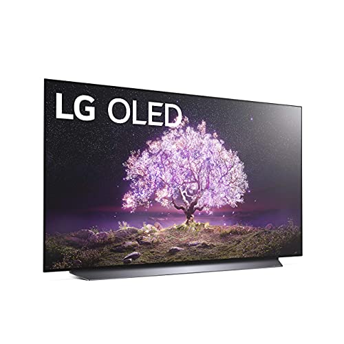 LG OLED65C1PUB 65" 4K Ultra High Definition OLED Smart C1 Series TV with an 2.1 Ch. High Resolution Audio Sound Bar with DTS Virtual:X Sound (2021)(USED)
