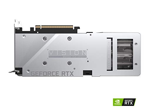 GIGABYTE GeForce RTX 3060 Vision OC 12G Graphics Card, 3X WINDFORCE Fans, 12GB 192-bit GDDR6, GV-N3060VISION OC-12GD Video Card