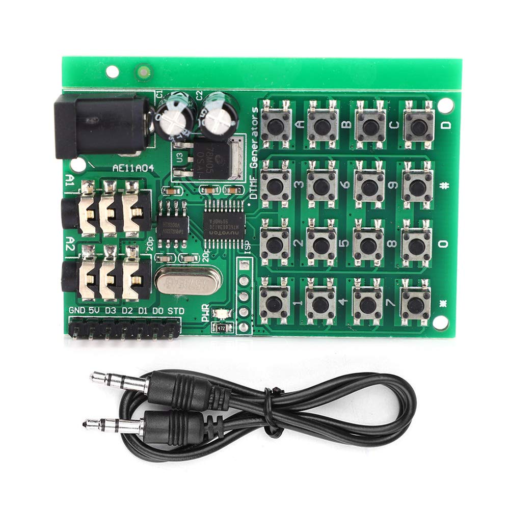 Audio Generator Board Generate 16 Dual Tones DTMF Generator Board for Dialing Keyboard