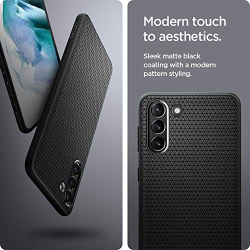 Spigen Liquid Air Armor Designed for Galaxy S21 Plus Case (2021) - Matte Black