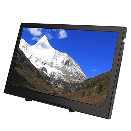 13.3 Inch Capacitive Monitor, 1920x1080 USB Touch Screen Monitor with HDMIs VGA, Dual Speakers, Computer Monitors for Games, Computers, Laptops, DVRs