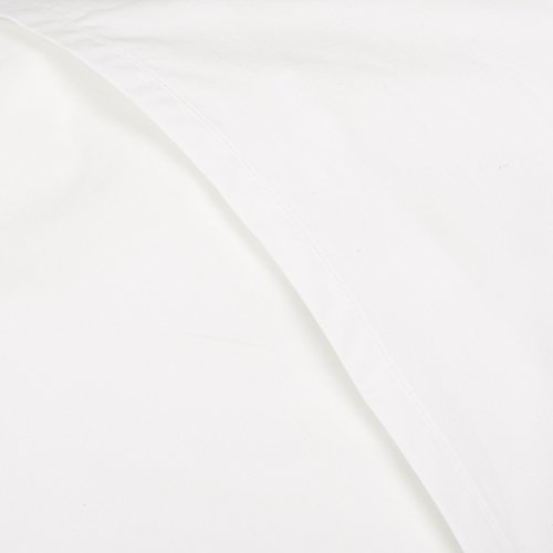 Amazon Brand β Pinzon 400-Thread-Count Egyptian Cotton Sateen Hotel Stitch Sham - Standard, Silver Grey