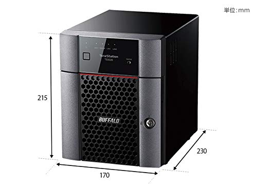 BUFFALO TeraStation 3420DN 4-Bay SMB 16TB (4x4TB) Desktop NAS w/Hard Drives Included Network Attached Storage
