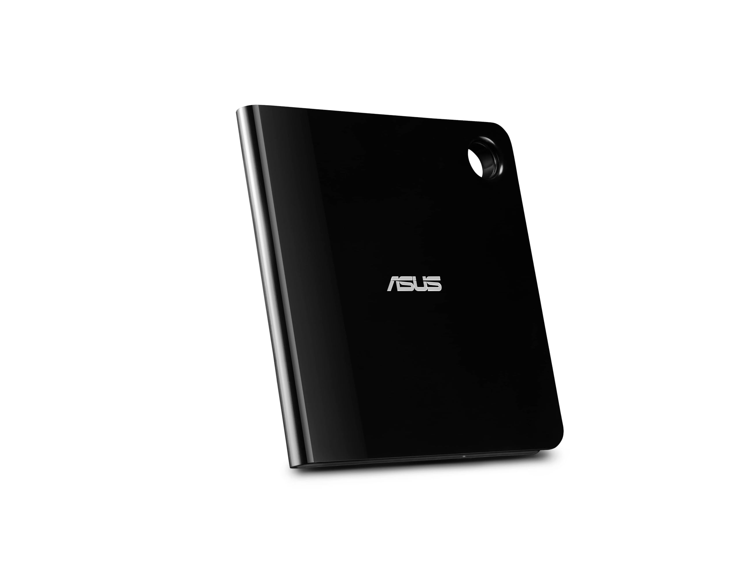 ASUS SBW-06D5H-U BDXL External Ultra Slim Blu-ray and MDisc Burner USB 3.1 USB-C 2 Cables Black