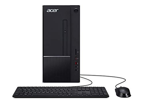 Acer Aspire TC-865-UR14 Desktop, 9th Gen Intel Core i5-9400, 8GB DDR4, 1TB 7200RPM HDD, 8X DVD, 802.11ac WiFi, USB 3.1 Type C, Windows 10 Home