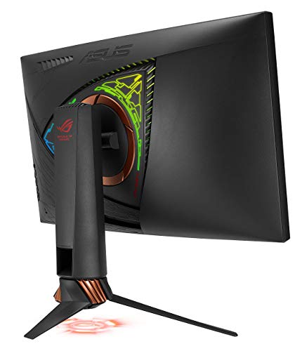 ASUS ROG Swift PG27VQ 27” 1440p 1ms 165Hz DP HDMI G-SYNC Aura Sync Curved Gaming Monitor with Eye Care (Renewed)