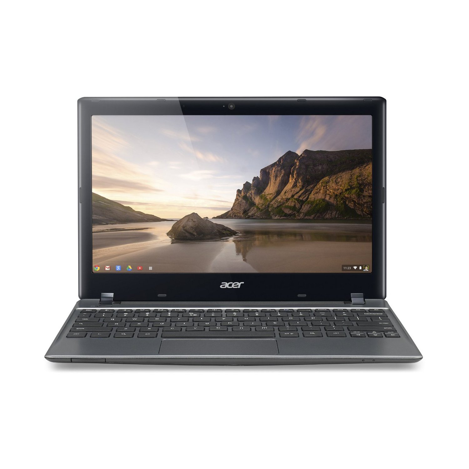 Acer C710-2815 11.6" Chromebook, Intel Celeron 847 1.1GHz, 4GB ram, 16GB SSD, 1366 x 768 LED Backlight Display (Pre-Owned)