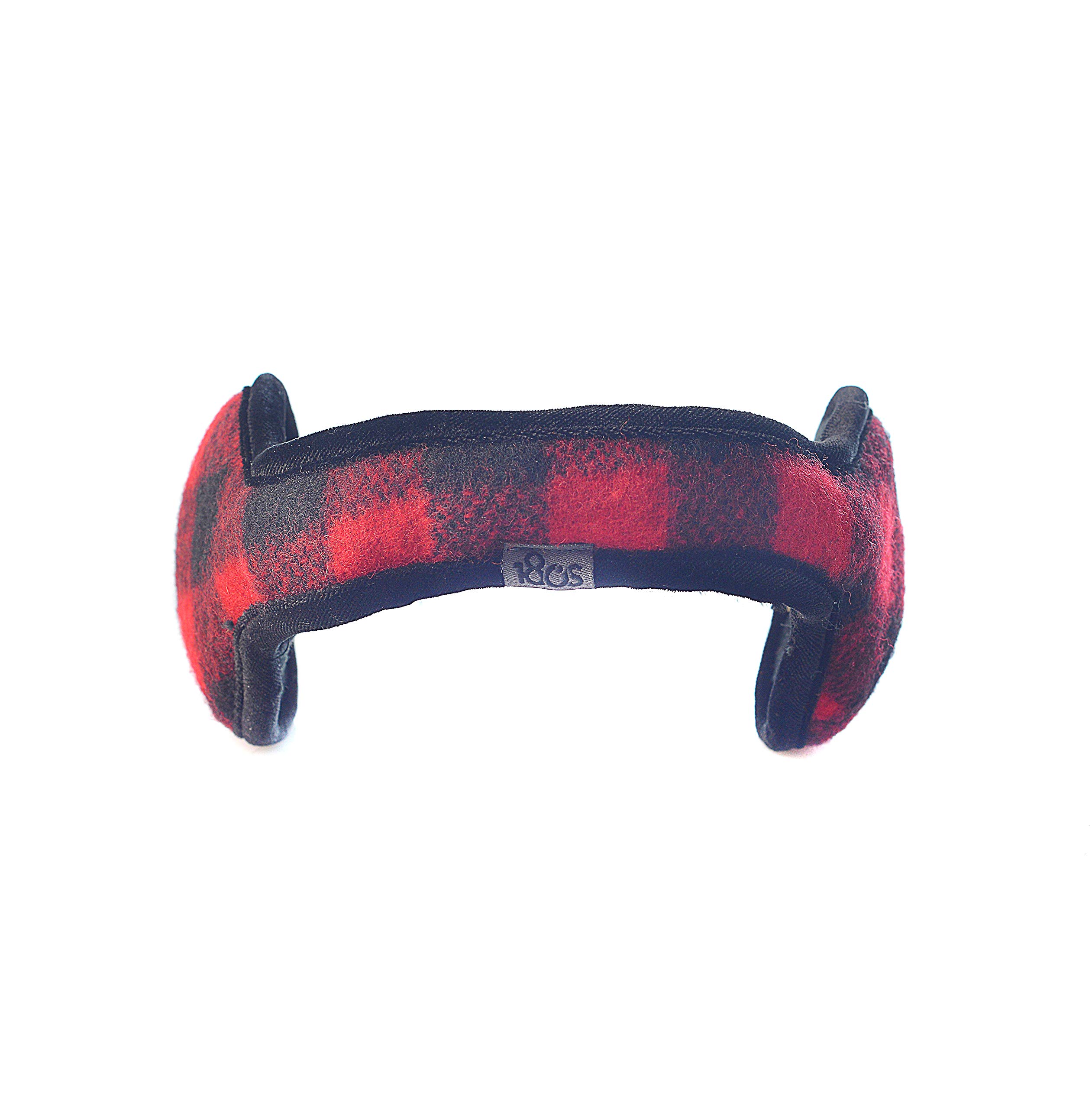 180s Men's Wool Behind-the-Head Ear Warmer (Black)