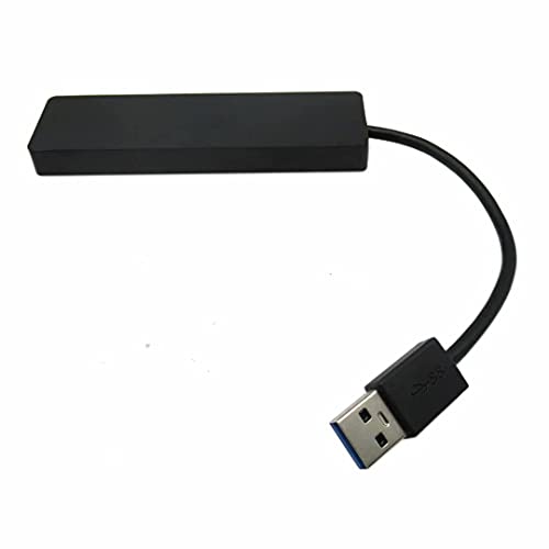 USB 3.0 Hub 4-Port Adapter Charger Data Super Speed for PC Mac Laptop Desktop