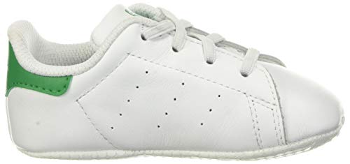 adidas Originals Baby Unisex Stan Smith White/White/Green 5K