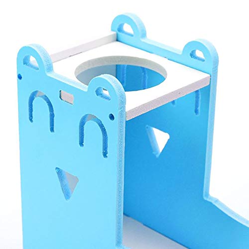 Yitokmc Hamster Water Bottle with Stand Holder Aquarium Cage Accessories Small Animal Pet Water Bottle for Hamster Hedgehog Mouse Gerbil Guinea Pig Bunny Rat Water Feeder Automatic Drinking Bottle