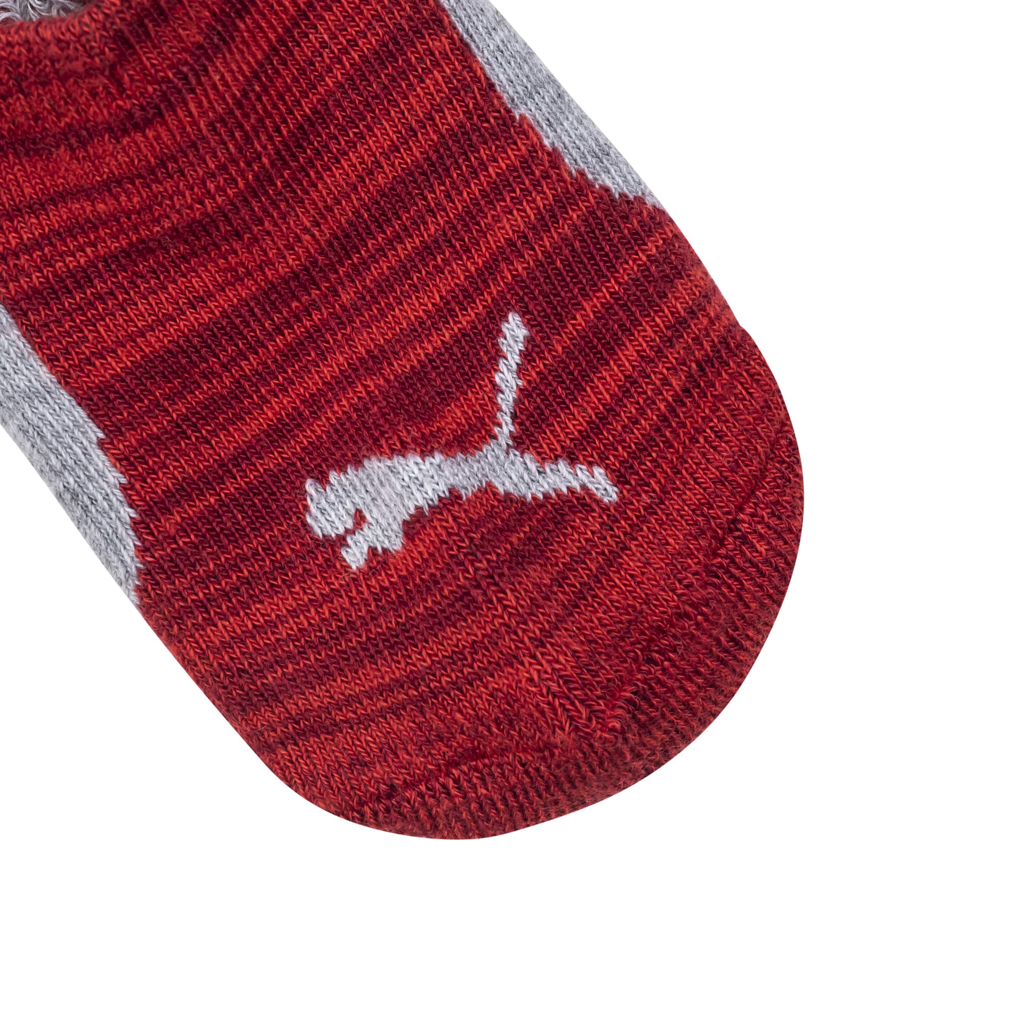 PUMA Baby 6 Pack No Show Socks, Navy, 2-4T