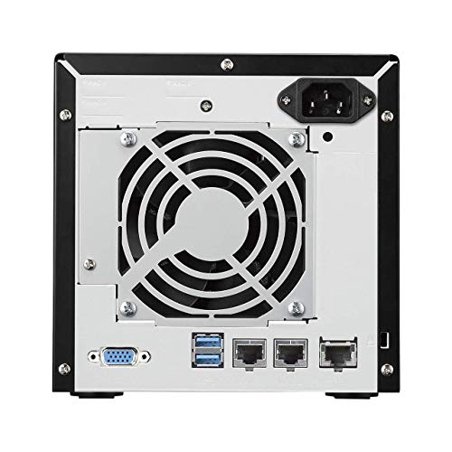 BUFFALO TeraStation WS5220DN Windows Server IoT 2019 8TB (2x4TB) Desktop NAS with Hard Drives Included / 4 Bay / 10GbE / Storage Server / NAS Storage / Network Storage / File Server / Windows Storage