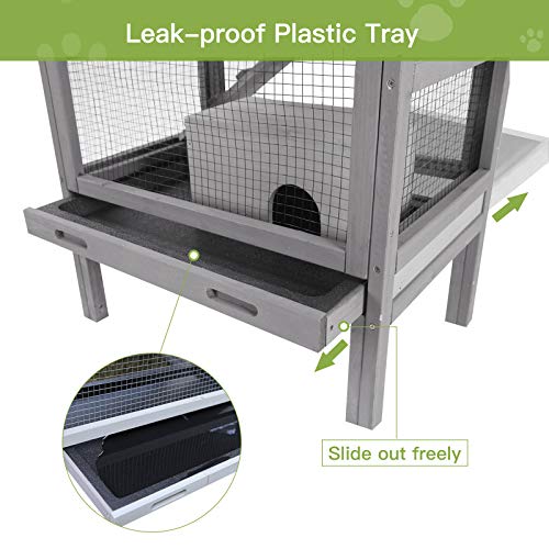 GUTINNEEN Ferret Cage Rat Cage 5 Levels Small Animal Cage for Chinchilla, Hedgehogs, Squirrel, Chameleon, Lizard, Gerbils