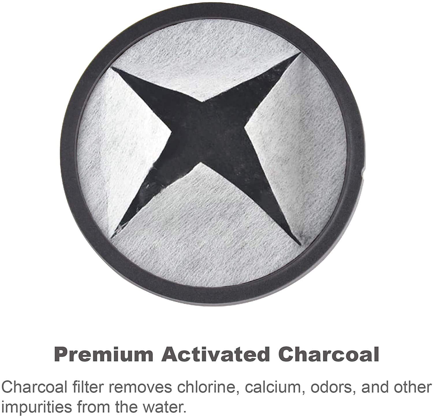12 PACK Charcoal Water Filters Discs Compatible with Mr. Coffee Machines