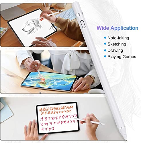 Active Stylus Pen Compatible with Amazon Kindle Fire HD 7 (2013 Release),8.9 (2012 Release)/ 10 Plus (2021 Release)/ 6 (2014 Release) - Digital Capacitive Touch Rechargeable Palm Rejection