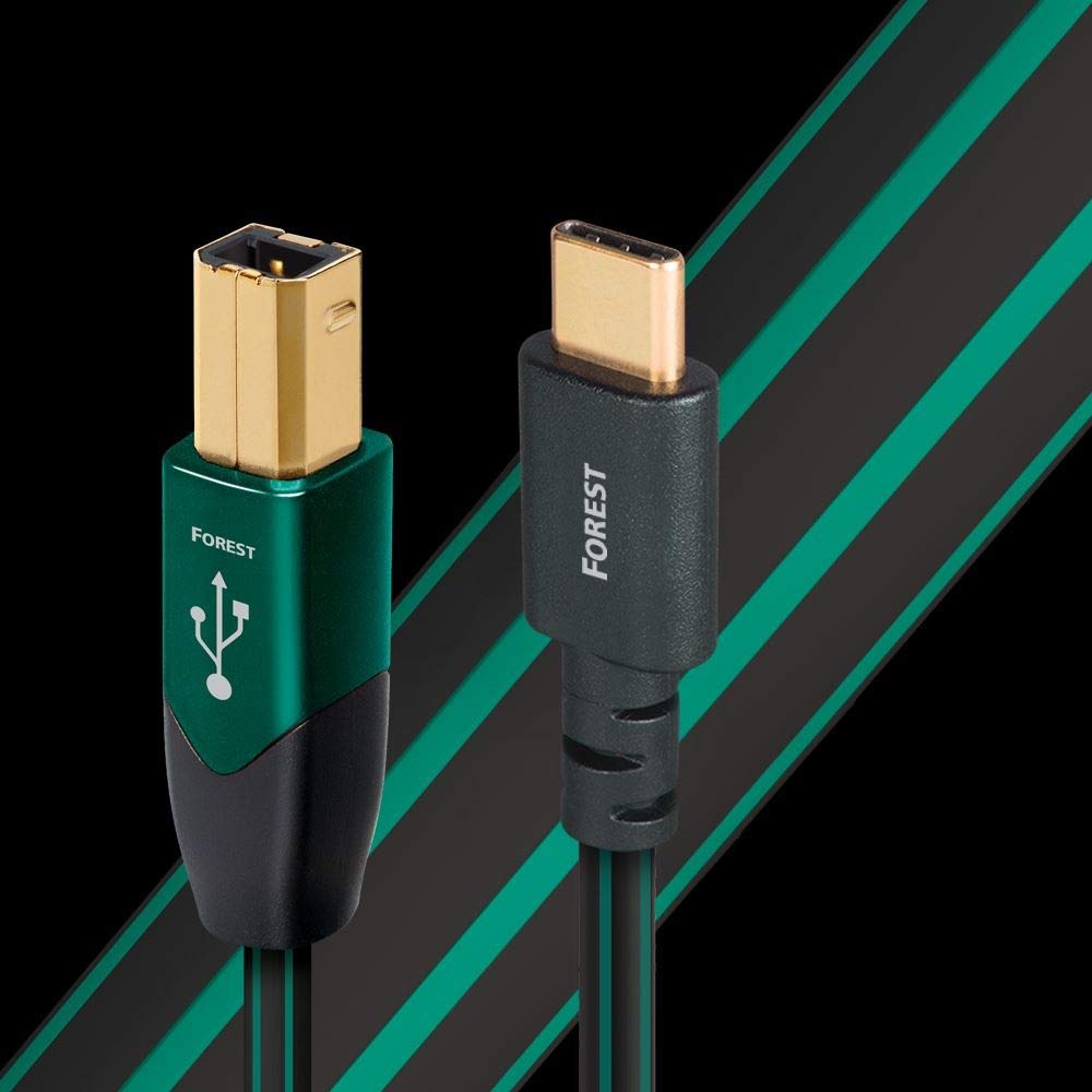 AudioQuest Forest USB B to C Cable - 4.92 ft. (1.5m)