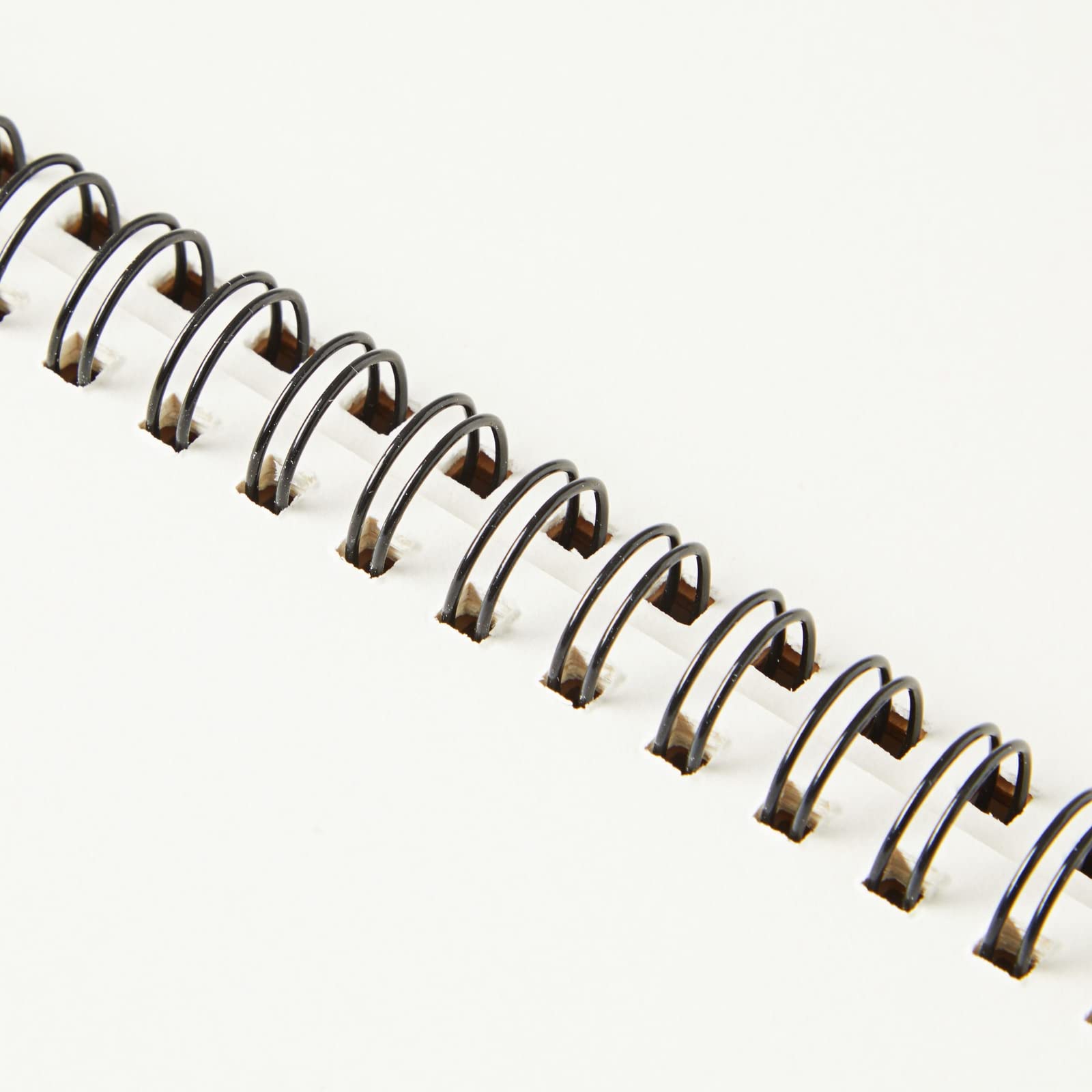 4 Pack Wooden Cover Notebook, Spiral Bound Unruled Plain DIY Craft Journal for Students, Sketches, Writing, Arts and Crafts, Note Taking, 20 Sheets Each (4.5 x 5.8 Inches)