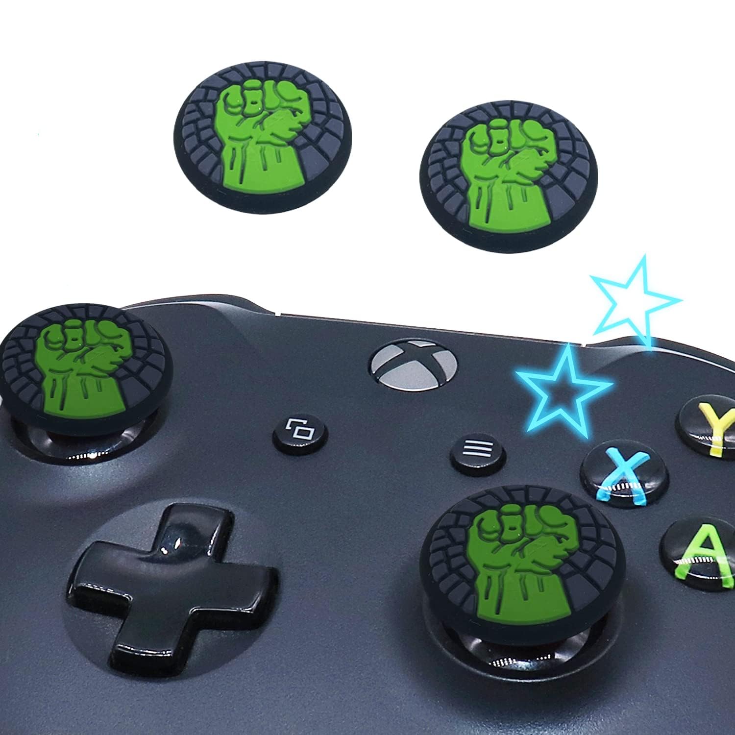 12Pcs Analog Thumb Grip Stick Cover, Wireless Controllers Game Remote Joystick Cap, Fantastic Non-Slip Silicone Handle Protection Cover for PS5/PS4/Xbox one/360/Nintendo Switch PRO