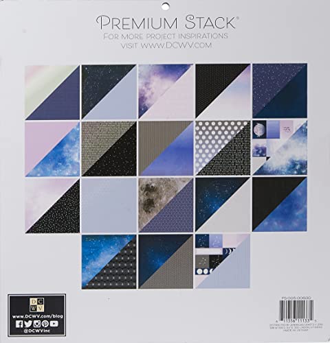 American Crafts -Zodiac Premium Printed Cardstock, 12x12