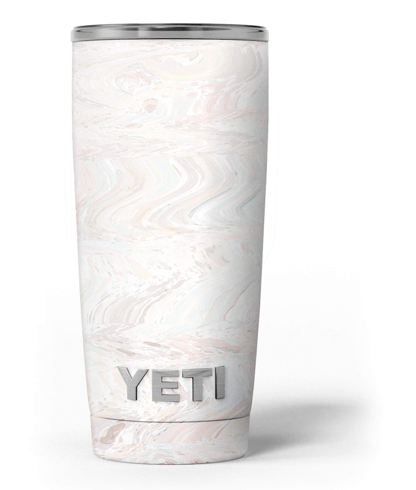 Design Skinz Slate Marble Surface V26 - Skin Decal Vinyl Wrap Kit Compatible with The Yeti Rambler Cooler Tumbler Cups