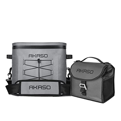 AKASO Soft Cooler Bag Portable Insulated Cooler Bags for Men