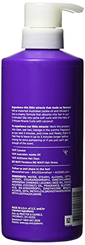 Aussie 3 Minute Miracle Curls Deep Conditioner, 16 Ounce (Pack of 6)