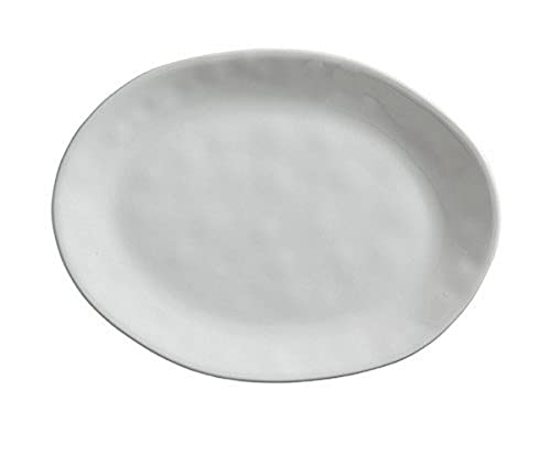 American Metalcraft CPL12CL Oval Serving Platter, 12", Cloud
