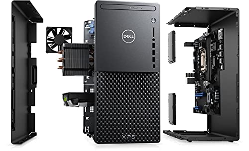 Dell XPS 8940 Desktop | Core i7-10700 - 1TB HDD + 512GB SSD Hard Drive - 32GB RAM - Nvidia GeForce RTX 3060 Ti | 8 cores @ 4.8 GHz - 8GB GDDR6 Win 10 Home Black