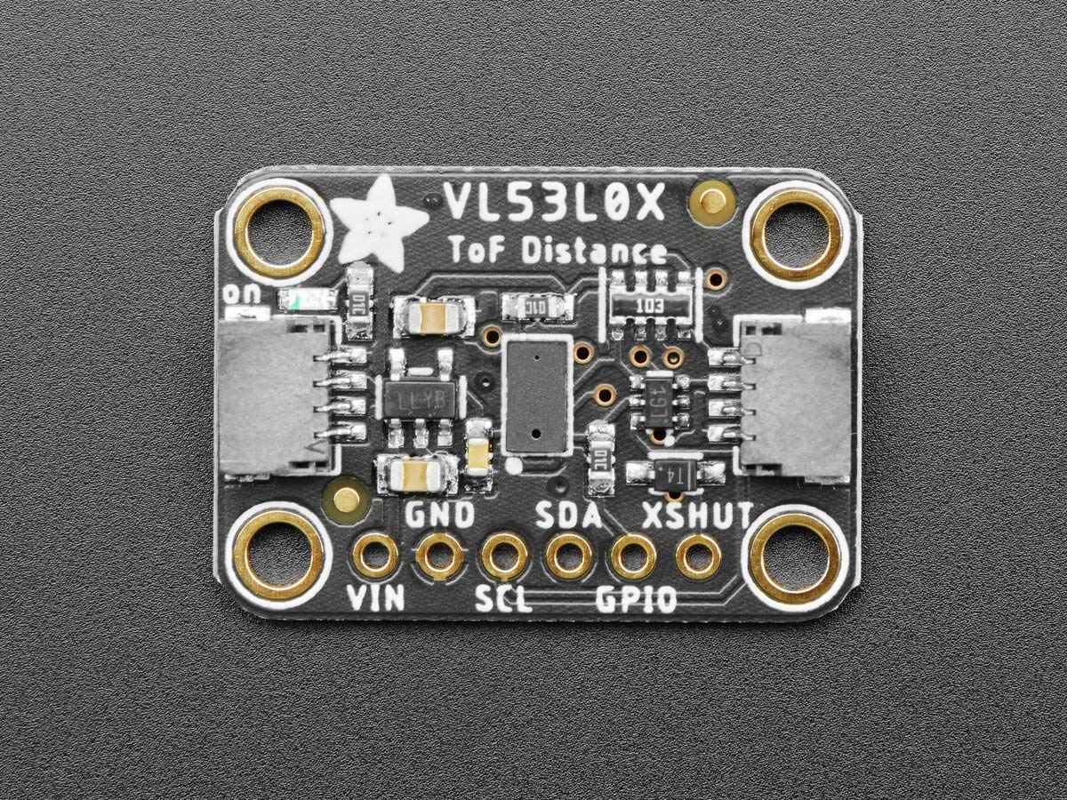 Adafruit (PID 3317) VL53L0X Time of Flight Distance Sensor - ~30 to 1000mm
